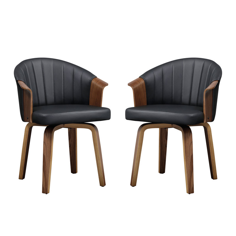 Wade Logan® Barrayo Faux Leather Upholstered Armchair & Reviews | Wayfair